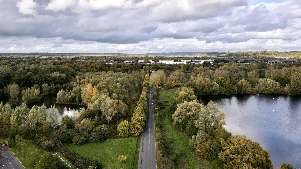 Theale sailing club west Berkshire reading - Photos by Drone - Grey ...
