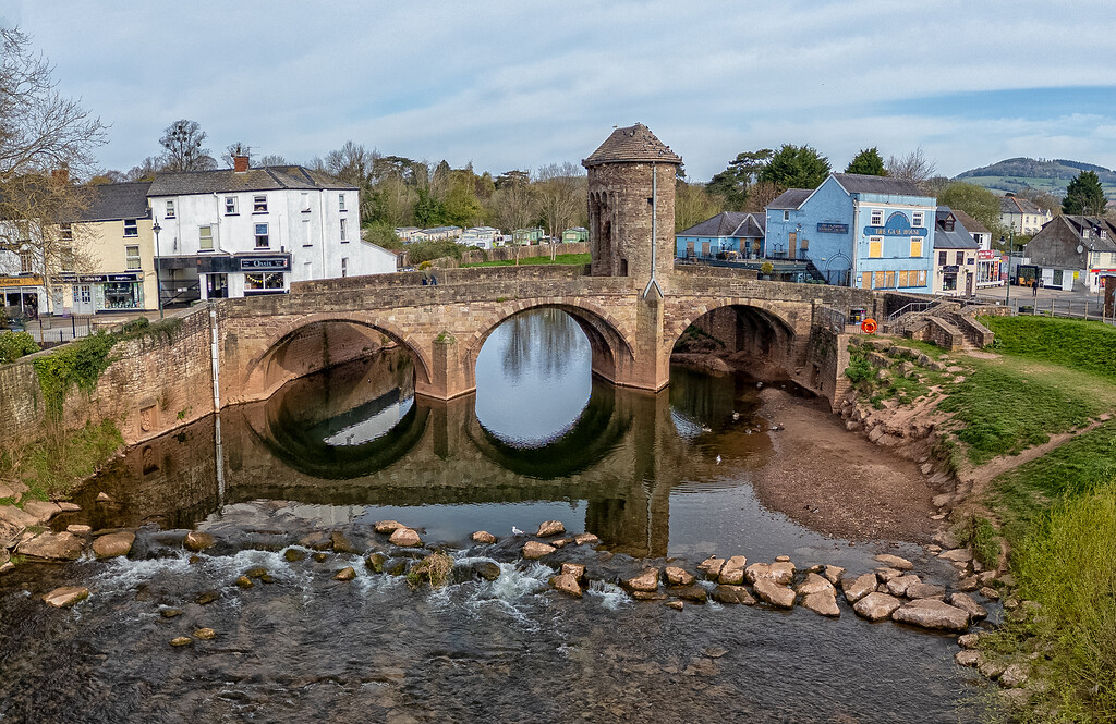 Monnow Bridge, Monmouthshire - Added to Bridges in Wales - Where to fly ...