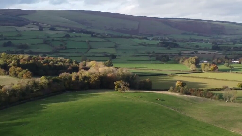 Mid Wales Old Radnor area yesterday before the never ending rain ...