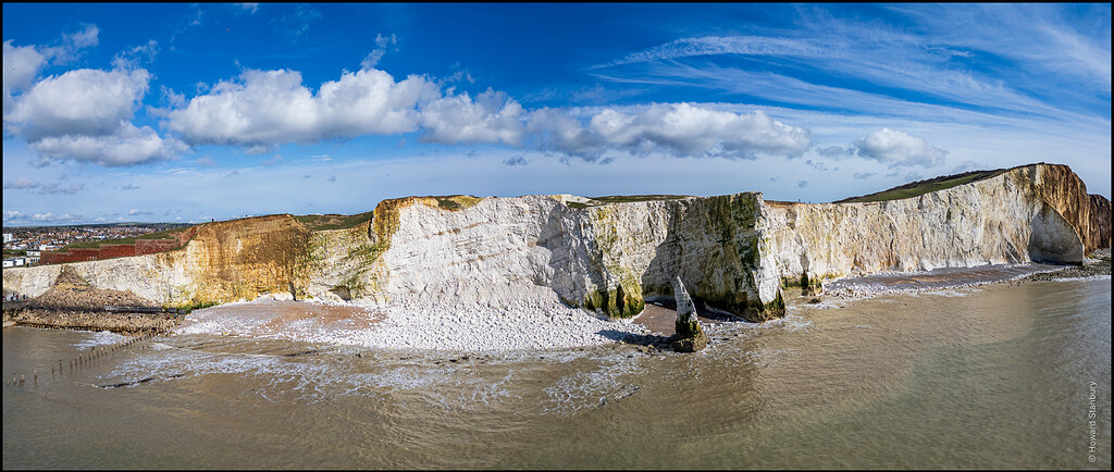 Splash Point / Hawks Brow, Seaford, E Sussex - Photos by Drone - Grey ...
