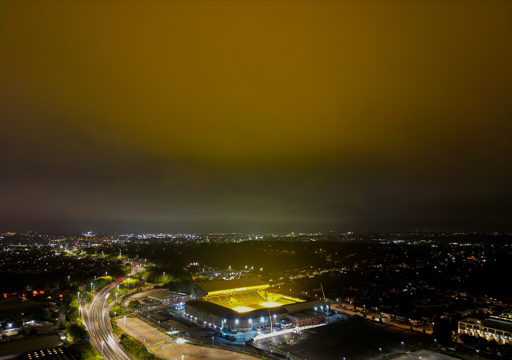 Elland Road football stadium - Photos by Drone - Grey Arrows Drone Club UK