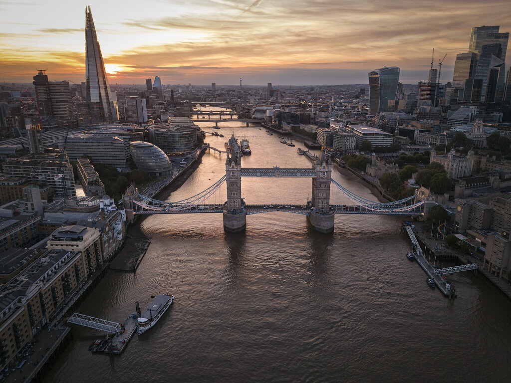 London Calling! Flying Tower Bridge with the DJI Mini 3 Pro - Photos by ...