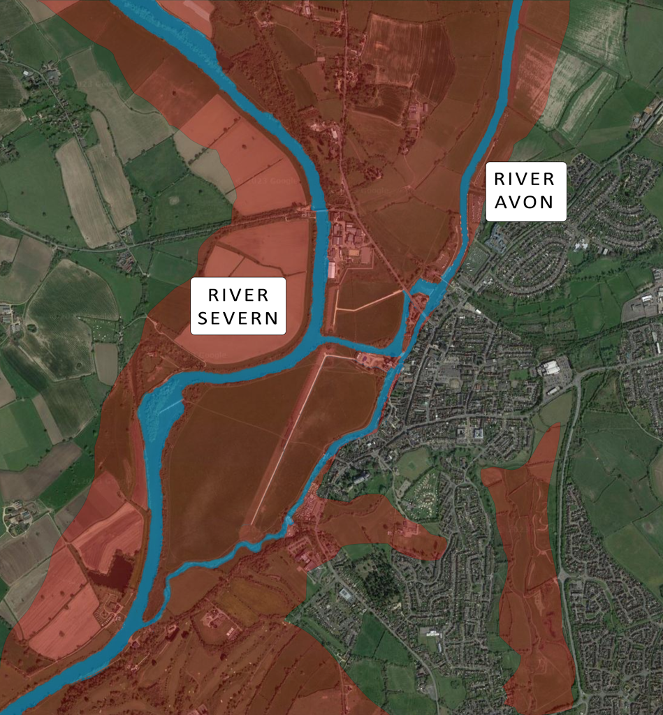 Tewkesbury Flood - Photos by Drone - Grey Arrows Drone Club UK