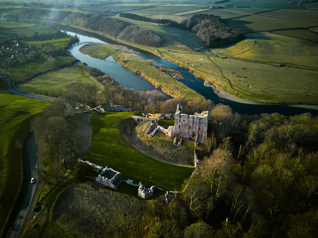 Norham Castle - Added to English Heritage in North East - Where to fly ...