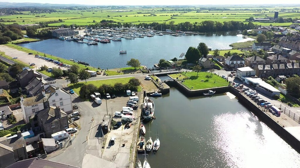 Glasson Dock south of Lancaster - Videos by Drone - Grey Arrows Drone ...