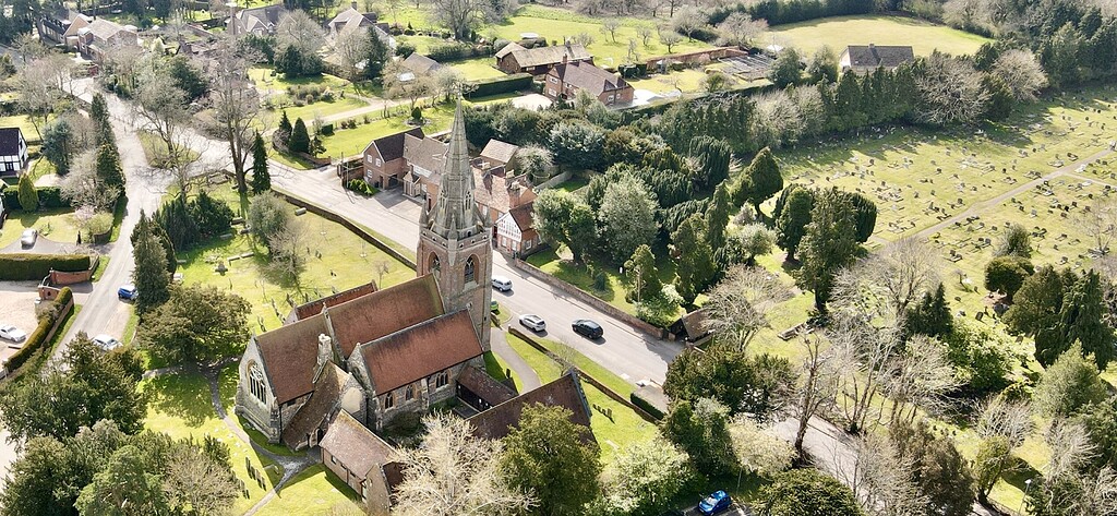 My local church ( tilehurst reading ) - Photos by Drone - Grey Arrows ...