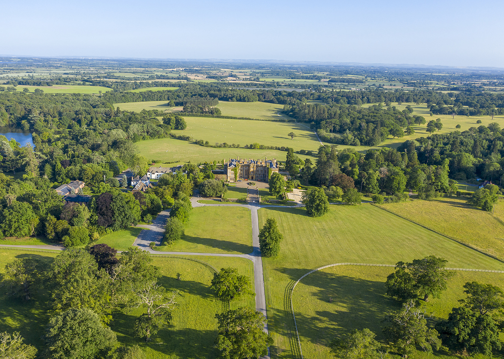 Eynsham Hall Hotel and the Oxfordshire Country side - Photos by Drone ...