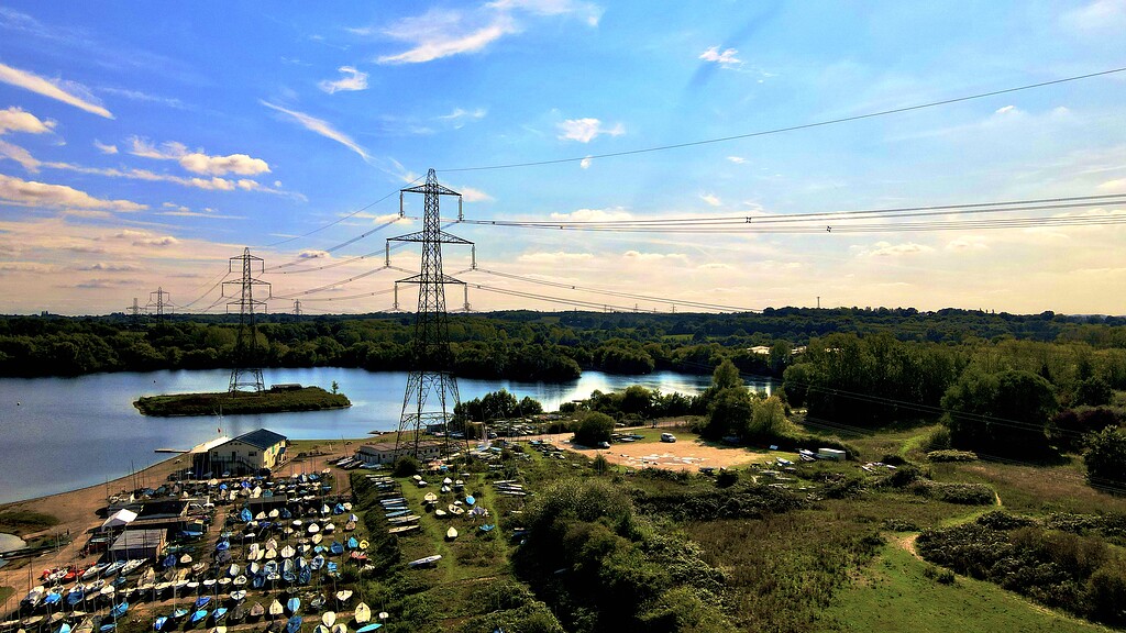 Burghfield sailing club Berkshire - Photos by Drone - Grey Arrows Drone ...