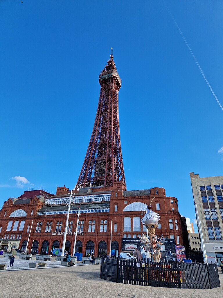 The Blackpool Tower - Non-drone Photos & Video - Grey Arrows Drone Club UK