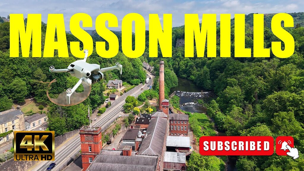 Masson Mills, Matlock Bath - Added to Historic Buildings in Derbyshire ...