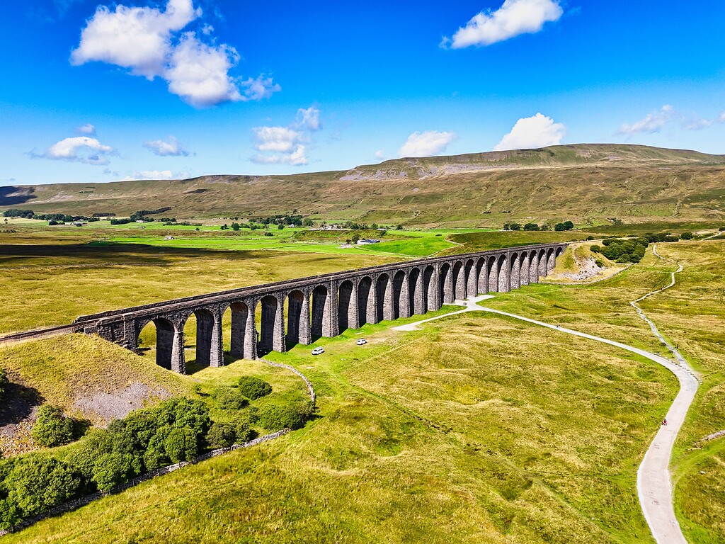 Ribblehead Viaduct - Yorkshire - Photos by Drone - Grey Arrows Drone ...