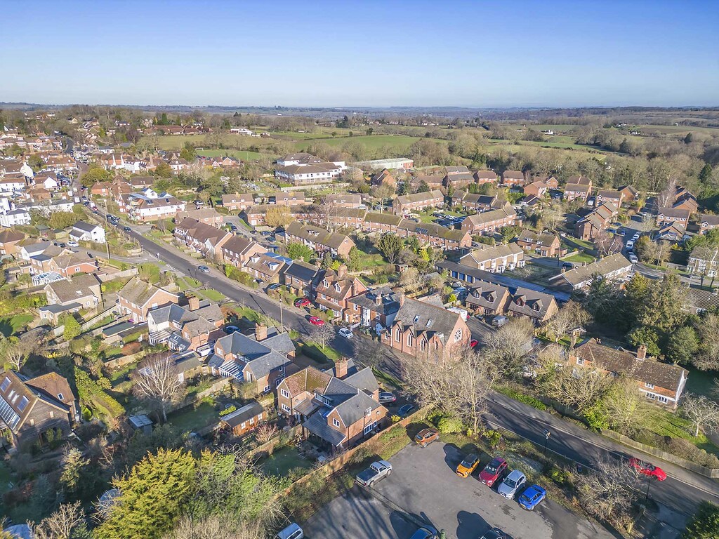 Ticehurst Village - Photos by Drone - Grey Arrows Drone Club UK