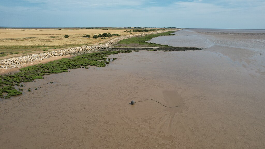 Humber Estuary Near Easington - Added to Coastal Scenery in Yorkshire ...