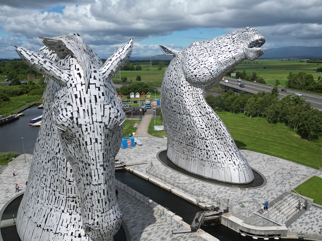 Falkirk Kelpies - Added to Iconic Landscapes and Ancient Sites in ...