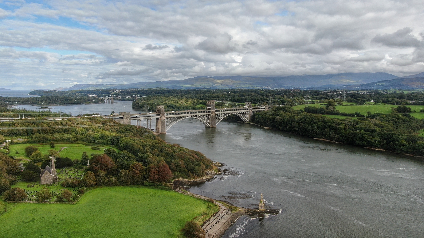 Britannia Bridge - Added to Bridges in Wales - Where to fly your drone ...