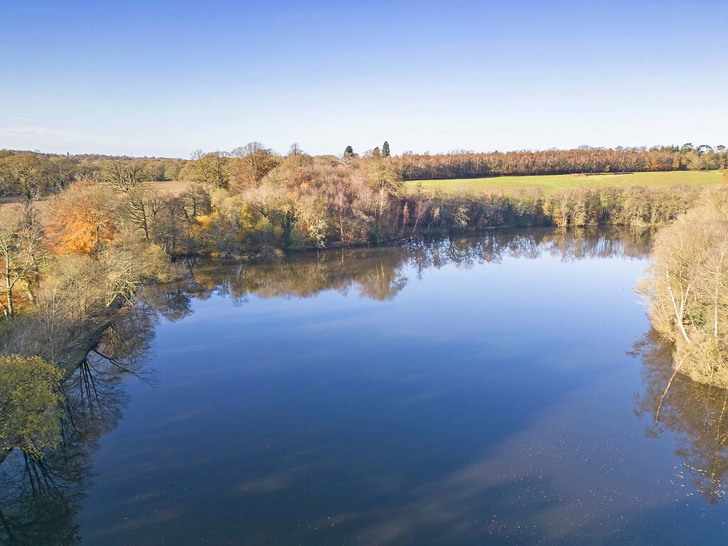 Slaugham Fishing Lake / Club - Photos by Drone - Grey Arrows Drone Club UK
