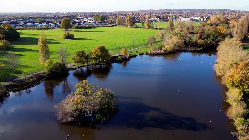 Danson Park, Bexleyheath - Videos by Drone - Grey Arrows Drone Club UK