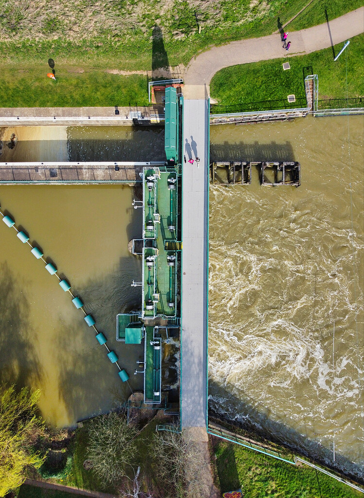 River Nene Orton Lock - Added to Rivers and Canals in East of England ...