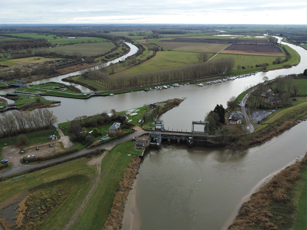 River Great Ouse and Denver Sluice - Added to Rivers and Canals in East ...