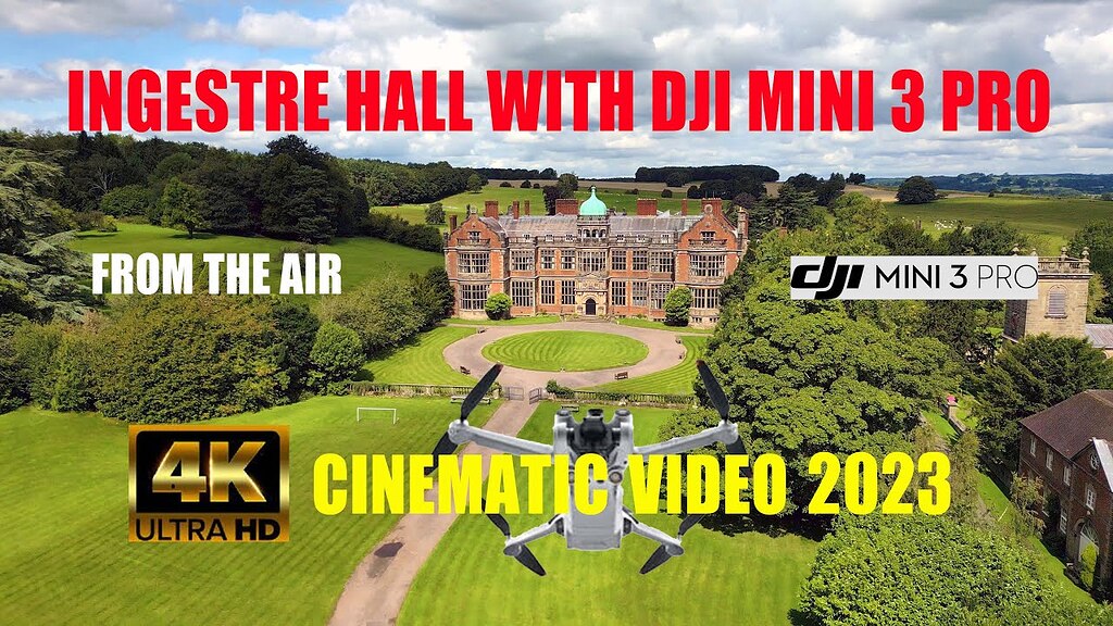 Ingestre Hall, Staffordshire - taken from my favourite place next door ...