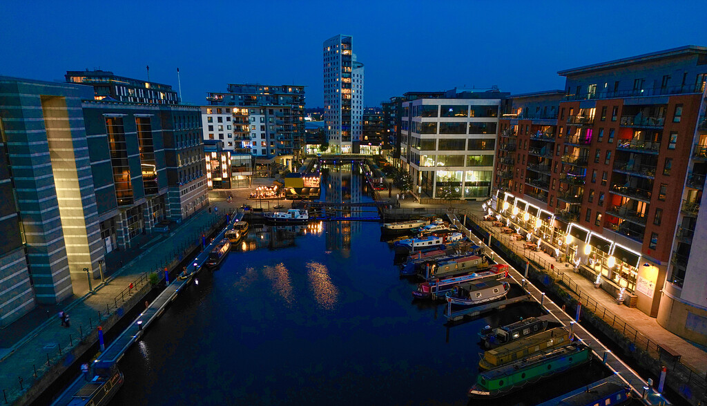 Leeds Dock - Photos by Drone - Grey Arrows Drone Club UK