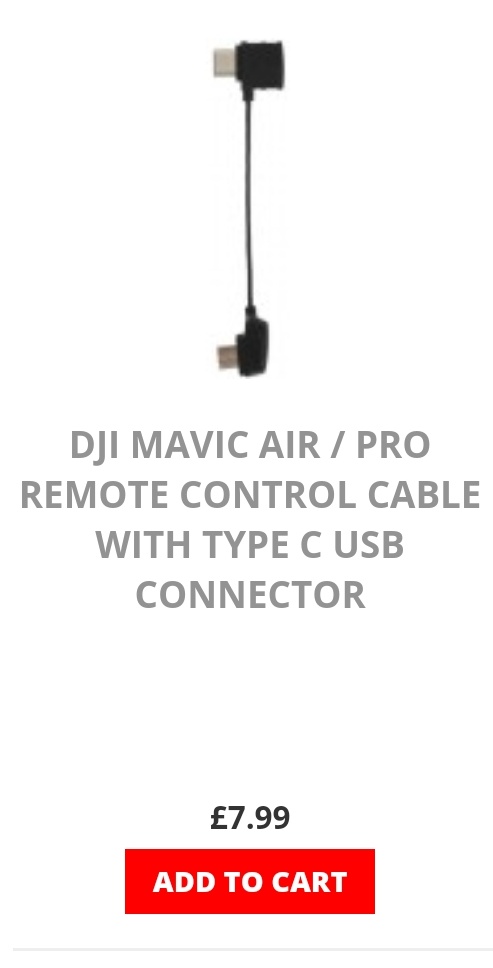 M2p controller cable to iPad - Questions & Answers - Grey Arrows Drone ...