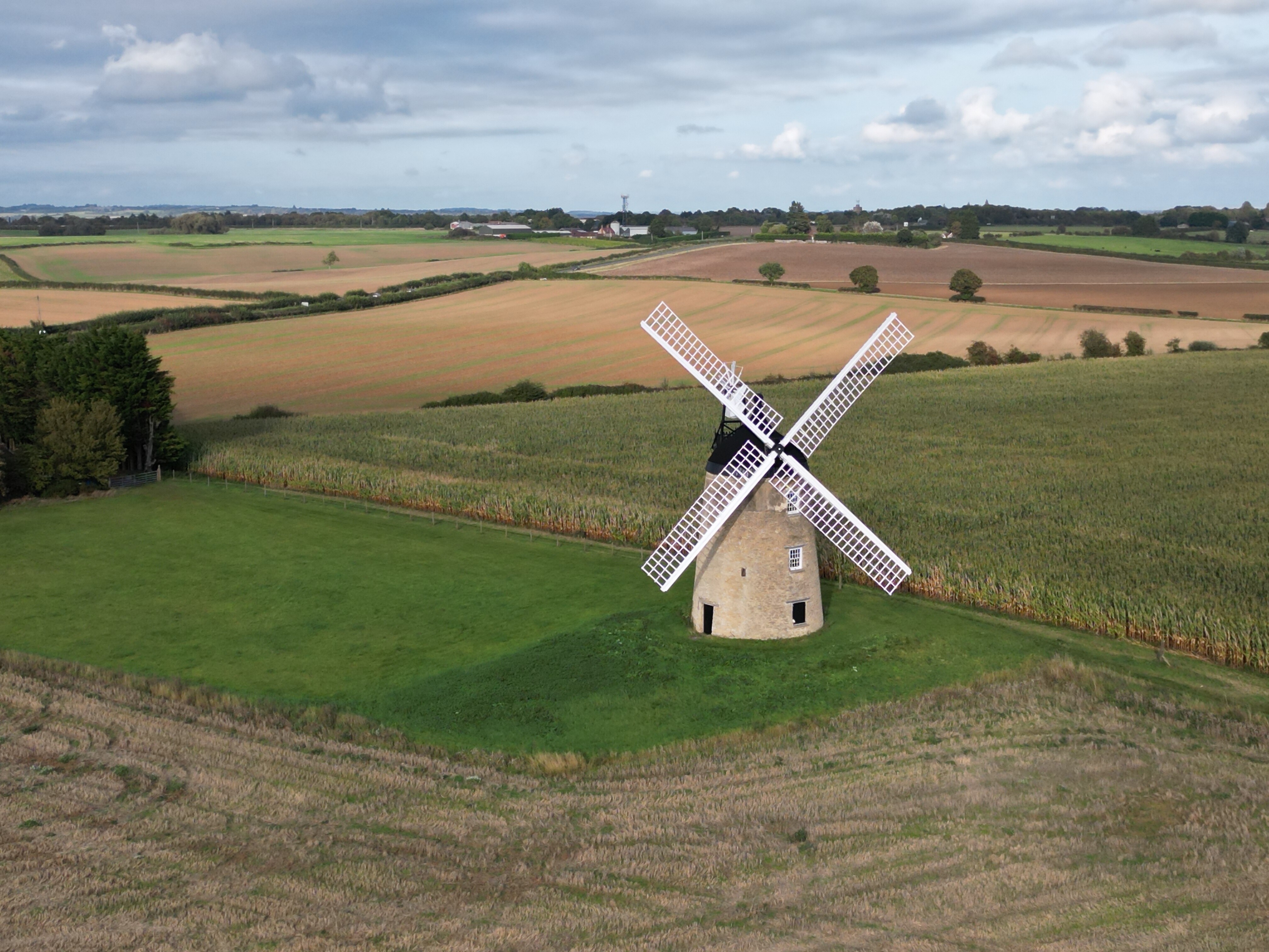 Great Haseley Windmill - Photos by Drone - Grey Arrows Drone Club UK