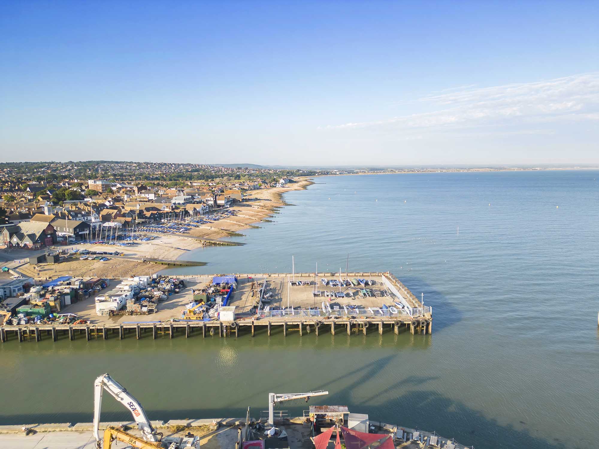 Whitstable Port - Photos by Drone - Grey Arrows Drone Club UK