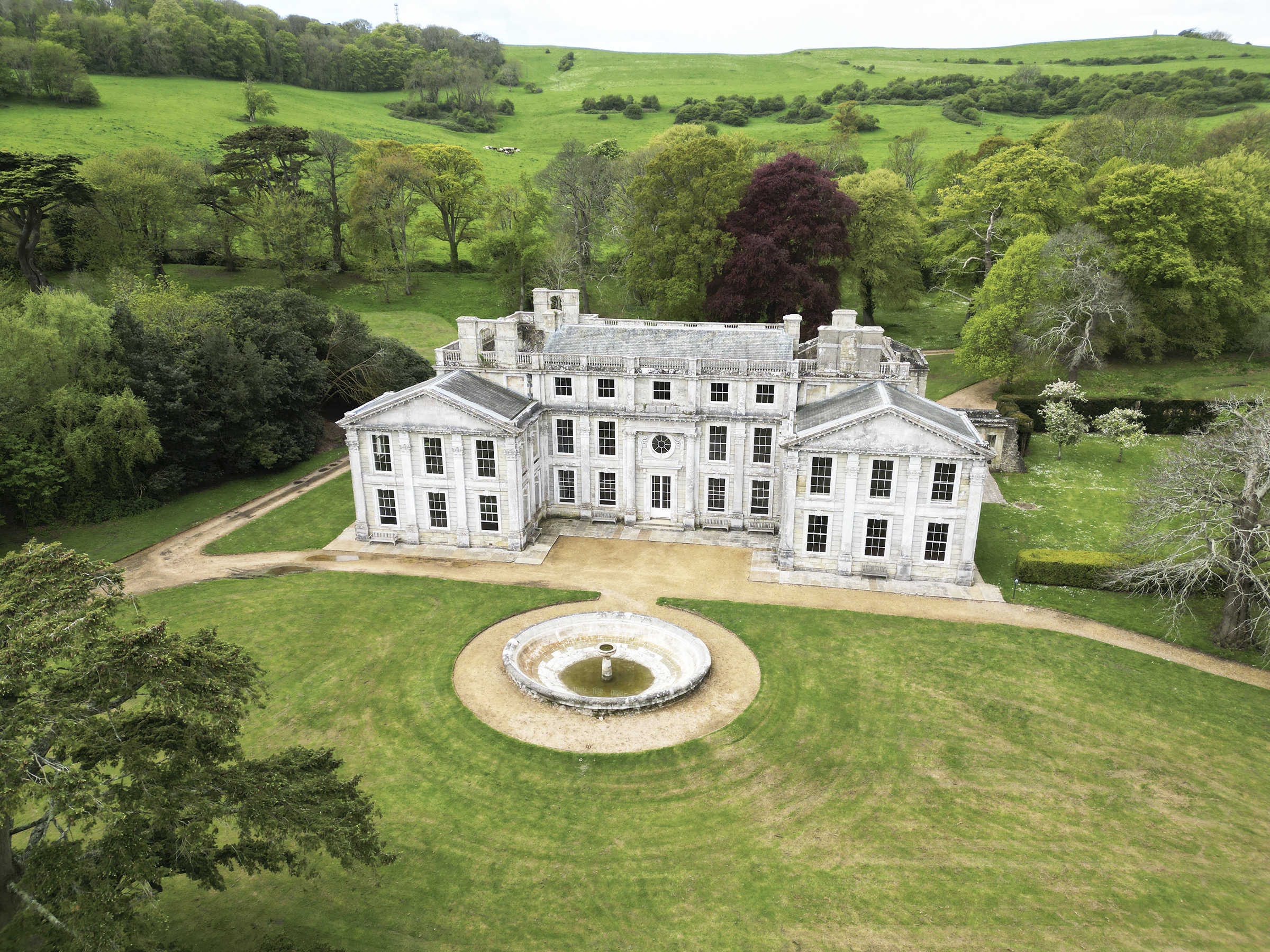 Appuldurcombe House Isle of Wight - Photos by Drone - Grey Arrows Drone ...