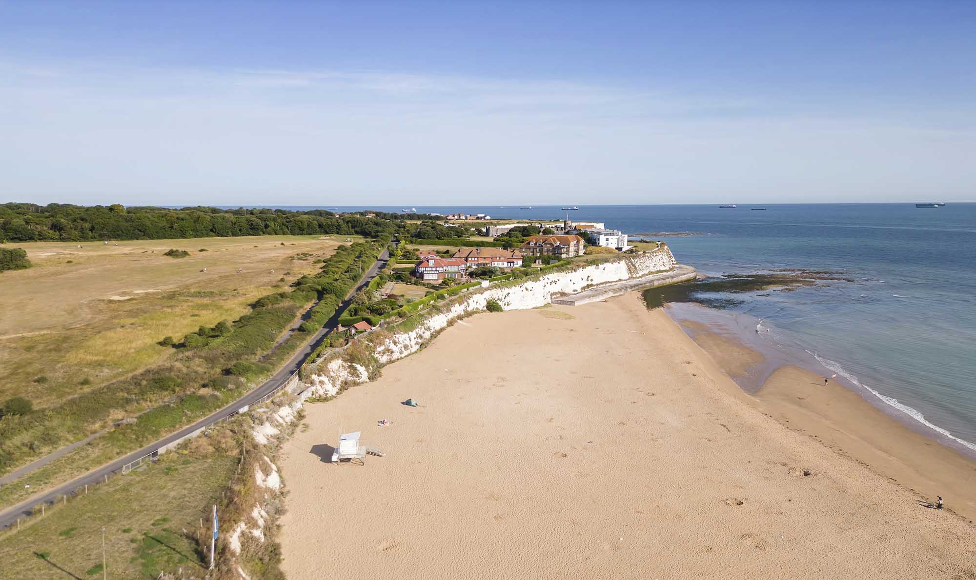 Kingsgate Beach Kent - Photos by Drone - Grey Arrows Drone Club UK