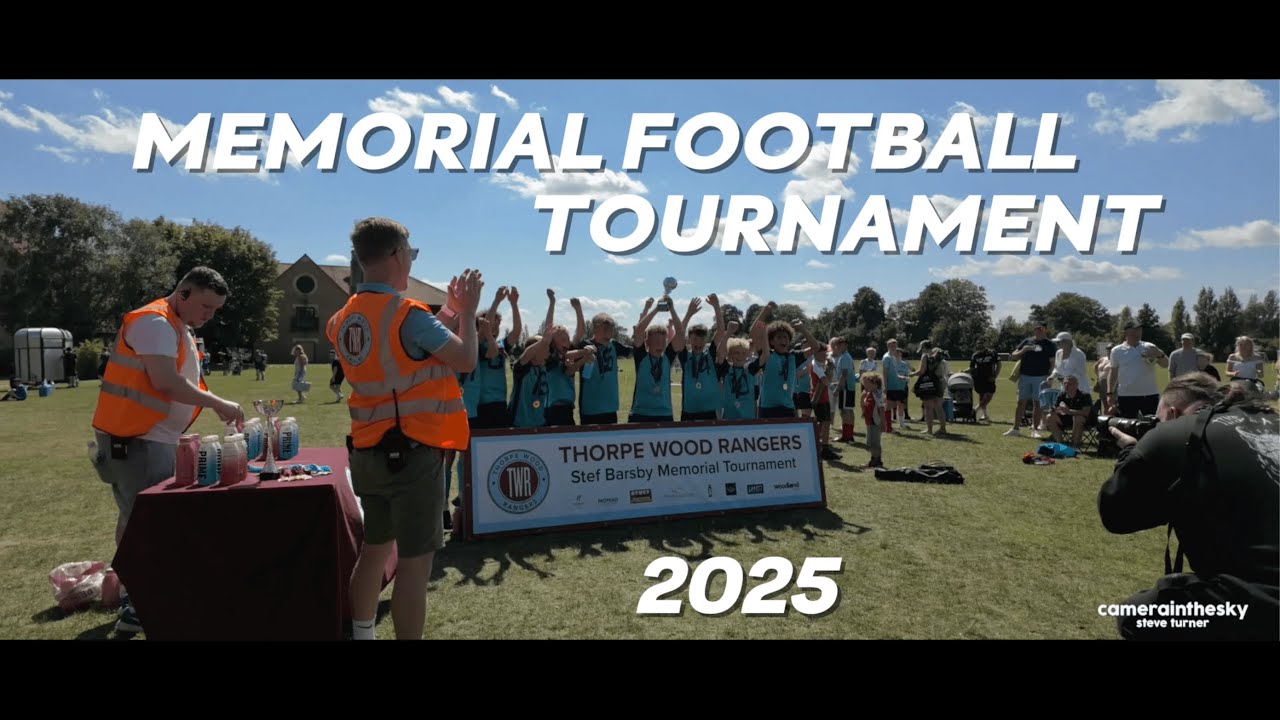 Memorial Football Tournament 2025 - Videos by Drone - Grey Arrows Drone ...