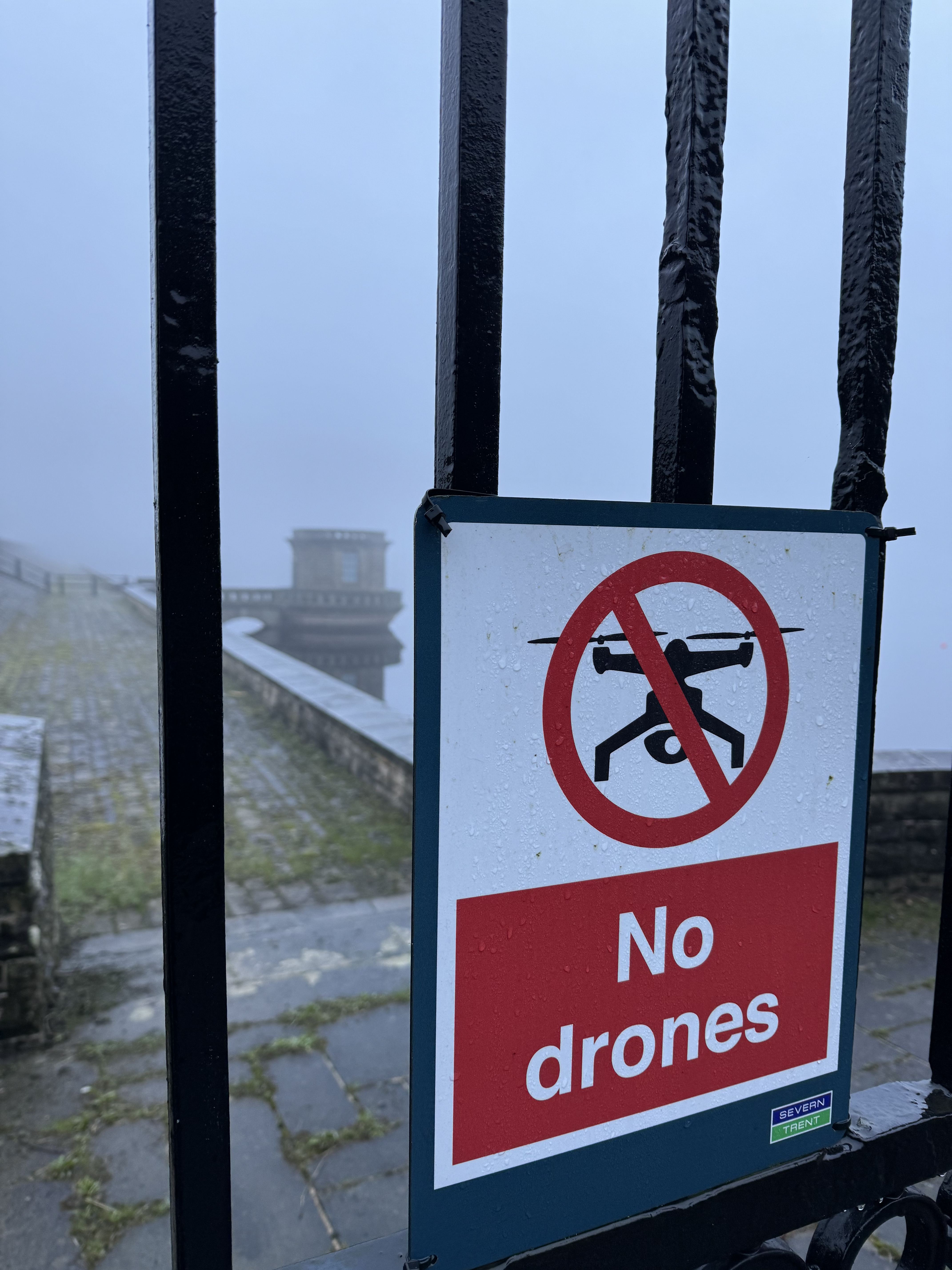Ladybower Reservoir - Not to be put off by signs or mist - Photos by ...