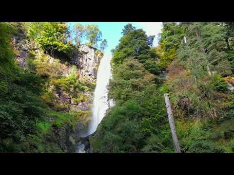 Pistyll Rhaeder Waterfall, Wales - 4k DJI MINI3 Pro - Videos by Drone ...