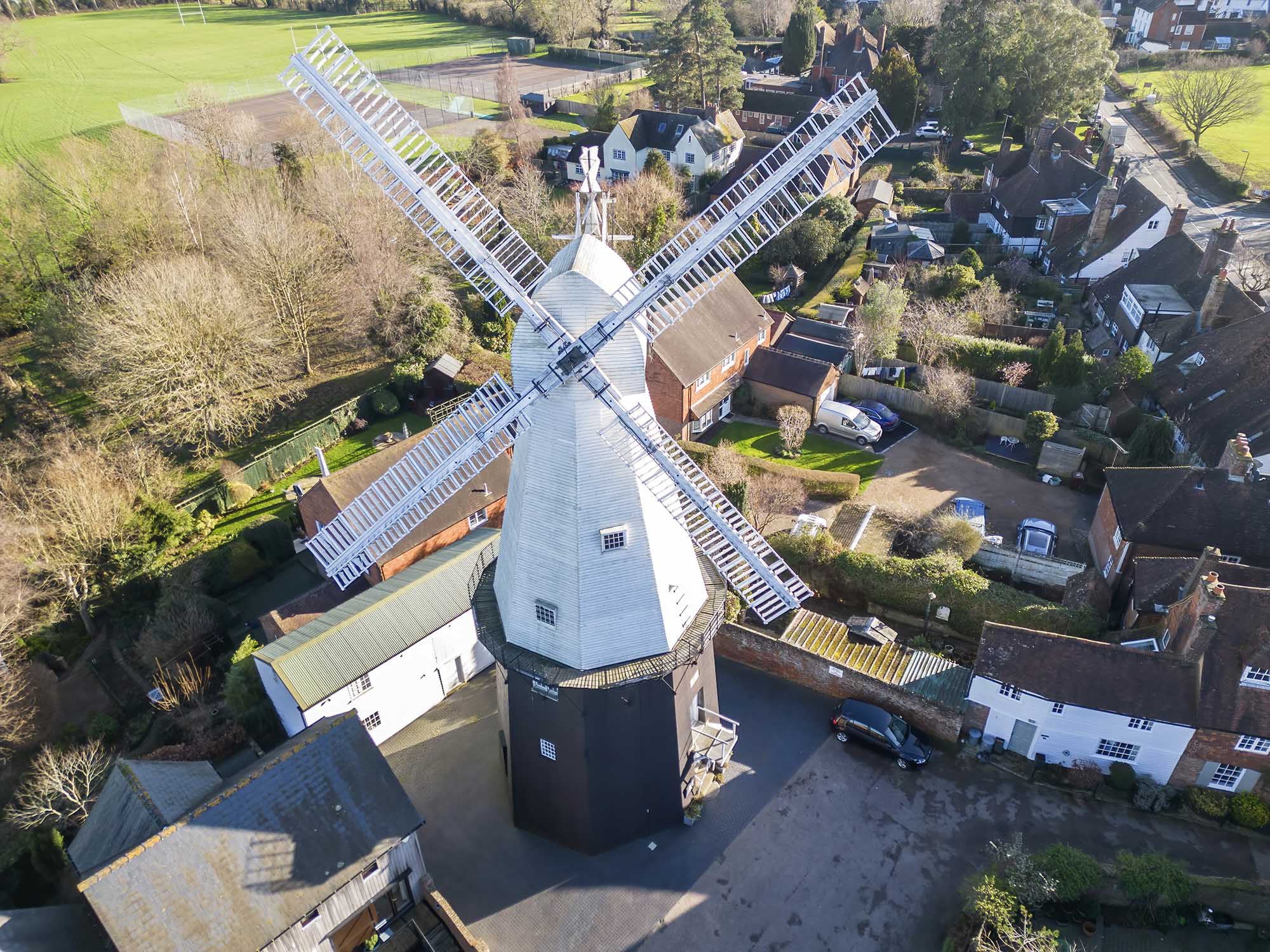 Cranbrook Union Mill - Photos by Drone - Grey Arrows Drone Club UK