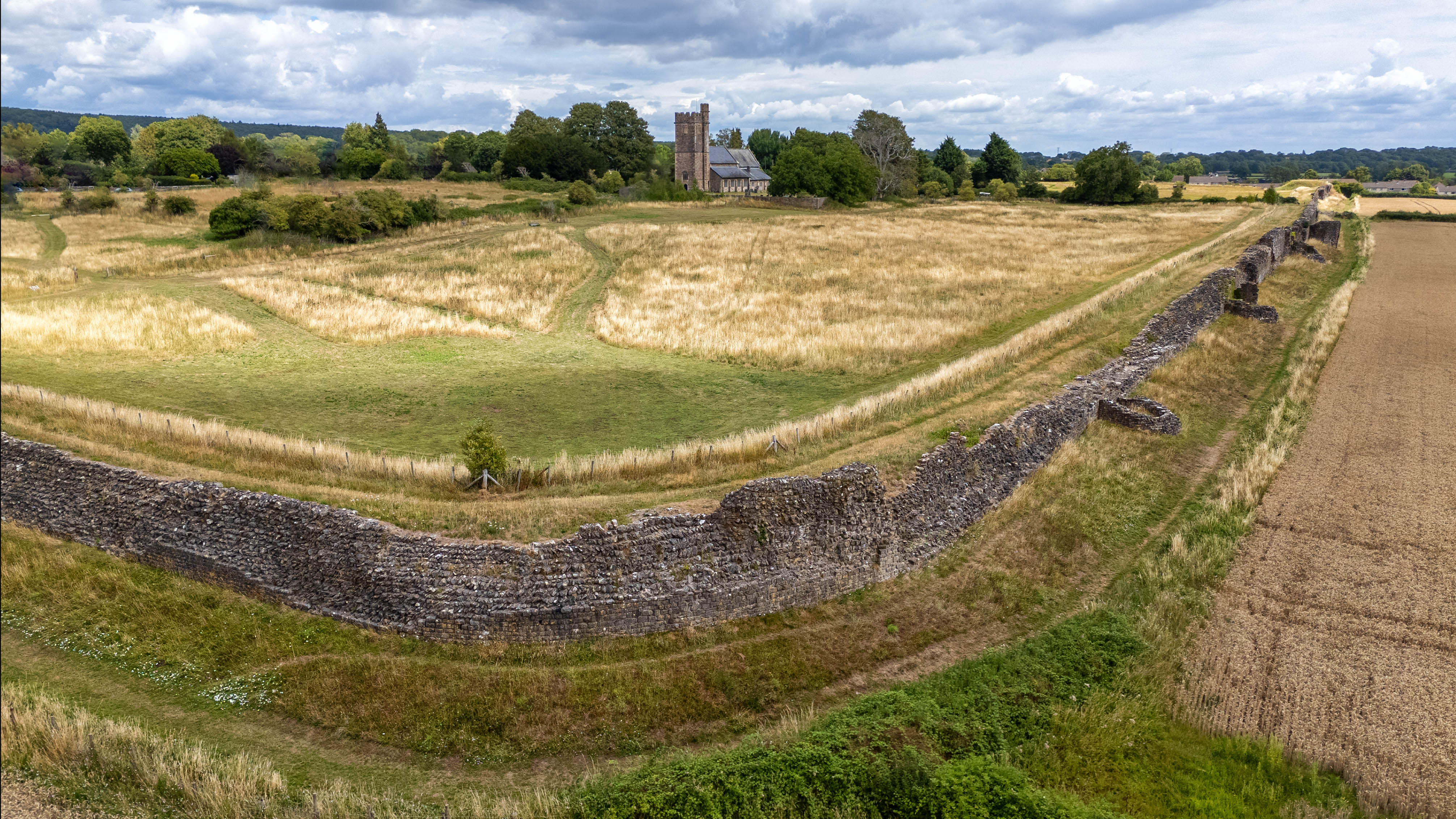 Caer-Went Roman town, Monmouthshire - Added to Iconic Landscapes and ...
