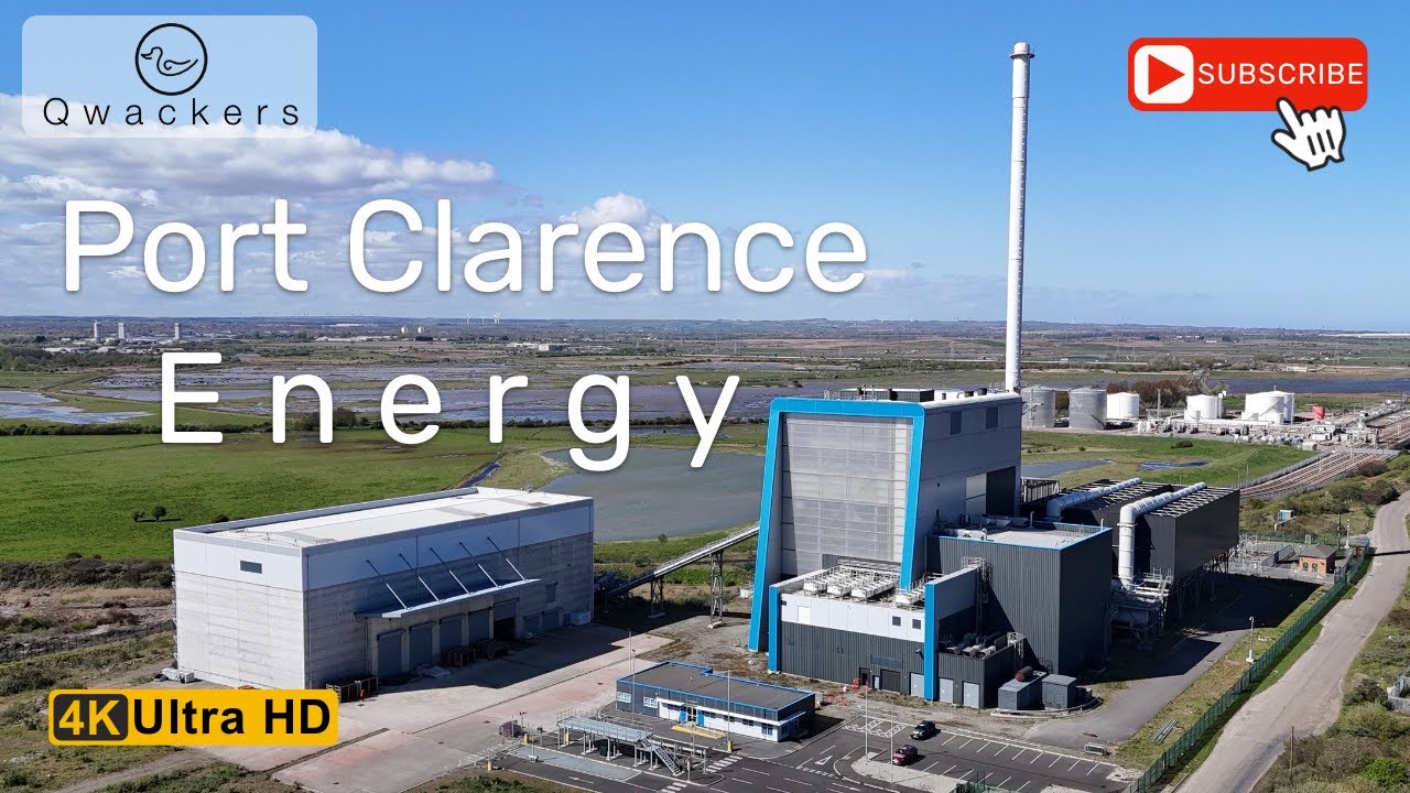 Port Clarence Energy - Videos by Drone - Grey Arrows Drone Club UK