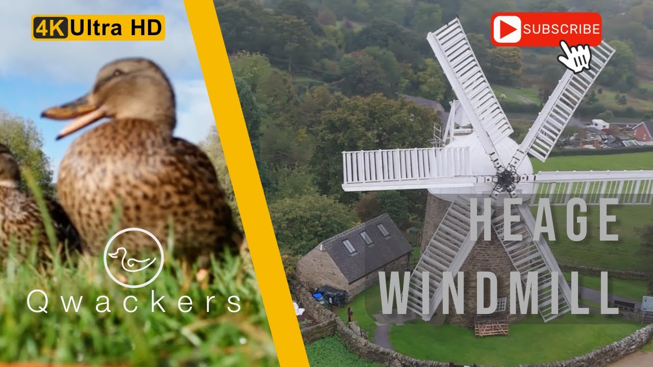 Heage Windmill - Videos by Drone - Grey Arrows Drone Club UK