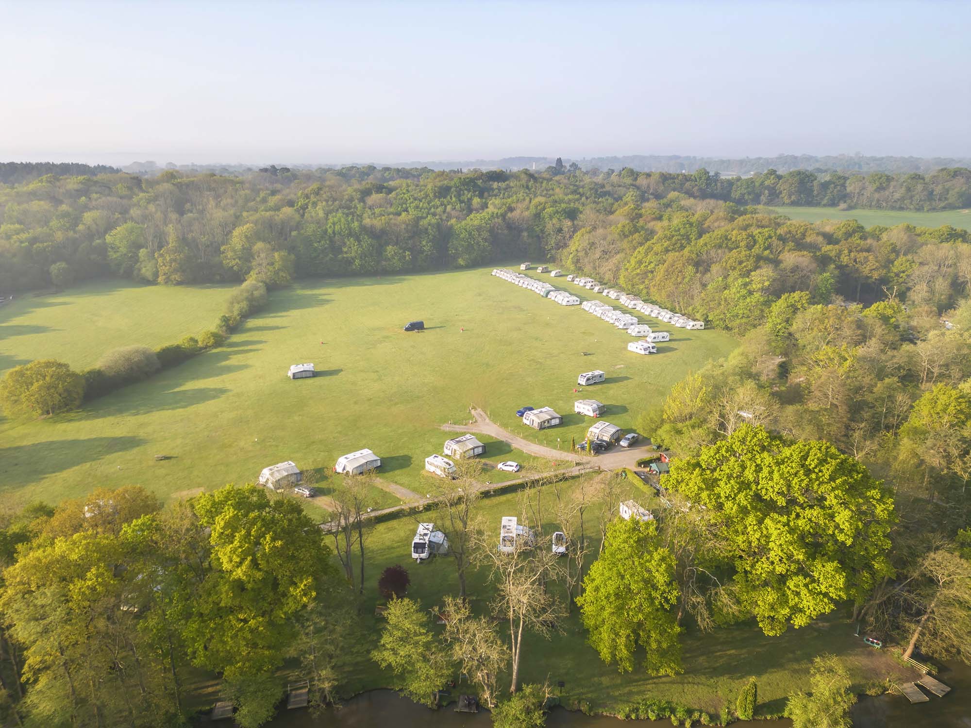Henfold Lakes Surrey - Photos by Drone - Grey Arrows Drone Club UK