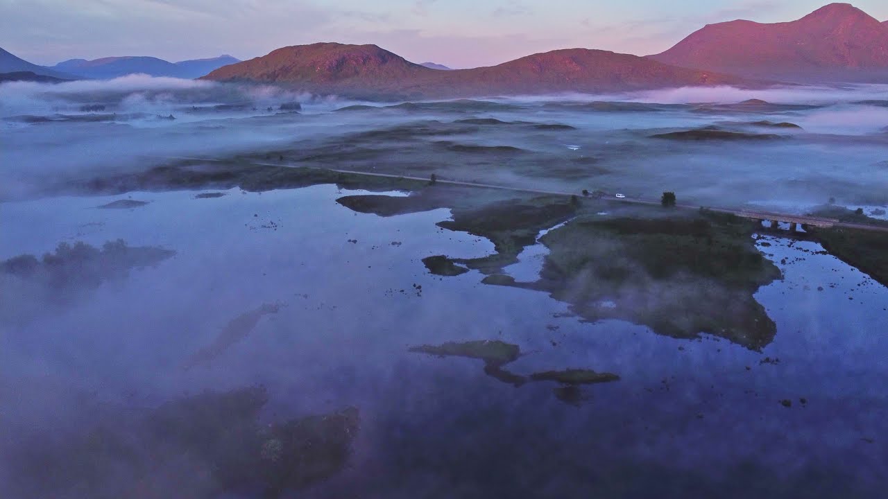 Glencoe approach, Scotland. Sunrise, midday and sunset - Videos by ...