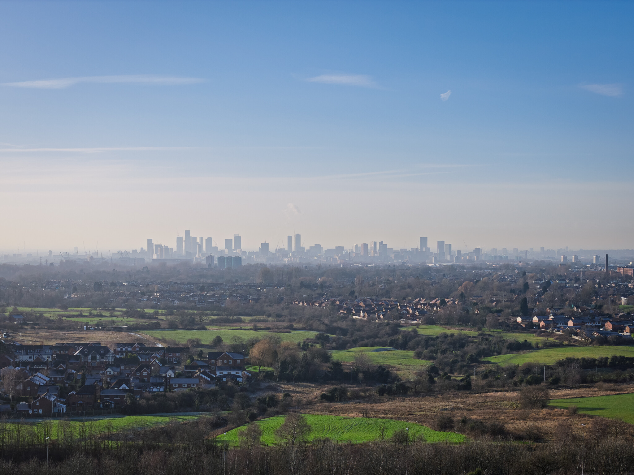 Manchester Skyline - Photos by Drone - Grey Arrows Drone Club UK