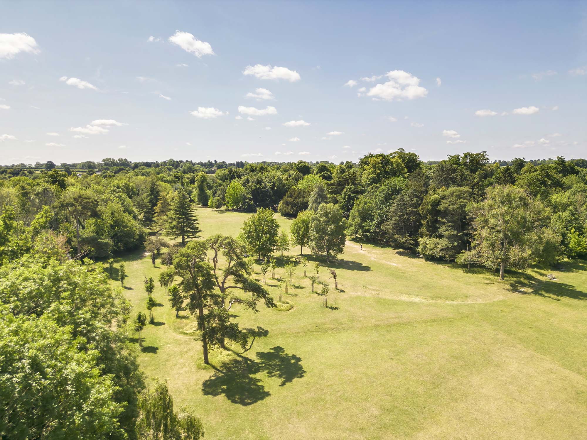 Oaks Park Sutton - Photos by Drone - Grey Arrows Drone Club UK