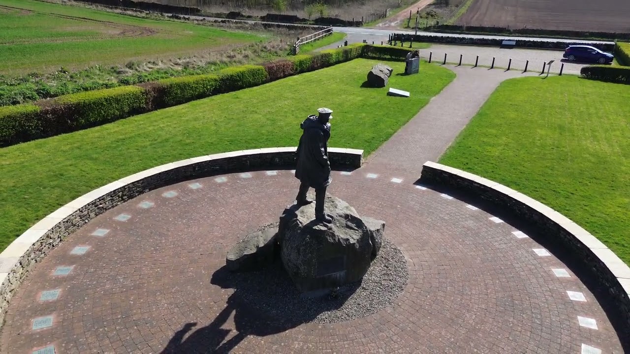 Sir David Stirling Memorial - Videos by Drone - Grey Arrows Drone Club UK