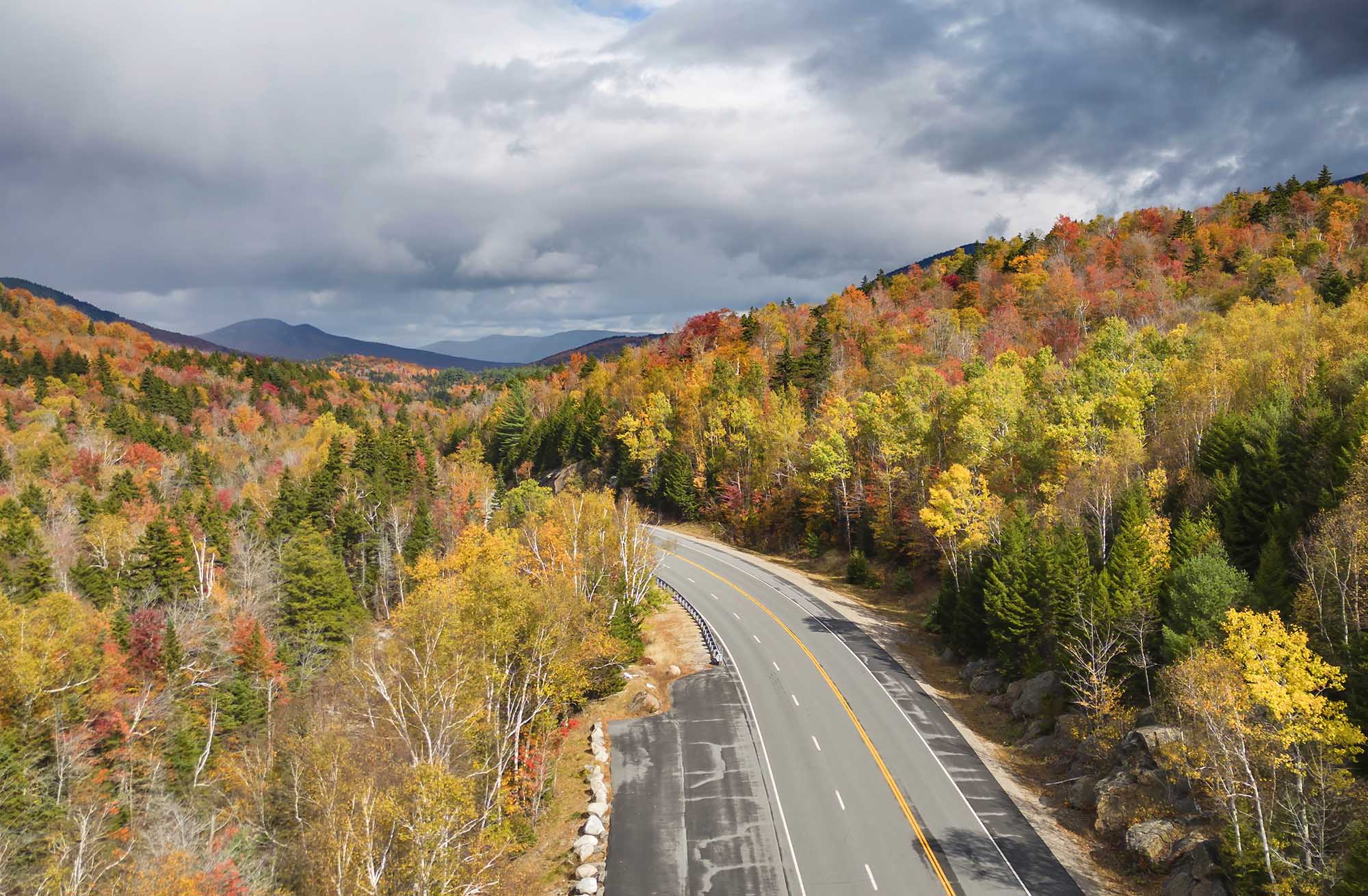 Pinkham Notch New Hampshire USA - Photos by Drone - Grey Arrows Drone ...