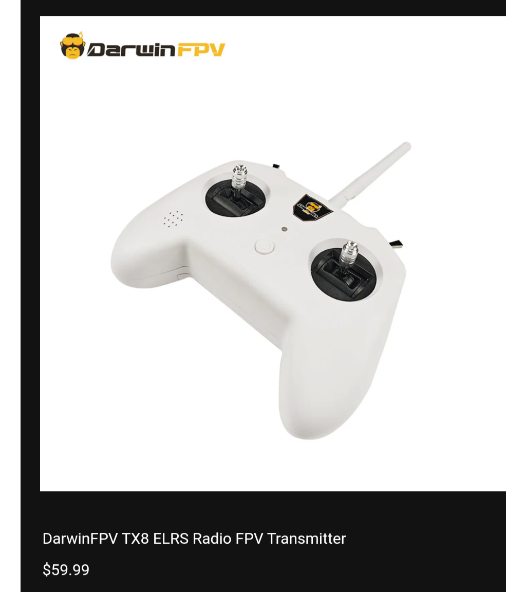 New ELRS controller incoming from DarwinFPV - Racing Quads, Self-builds ...