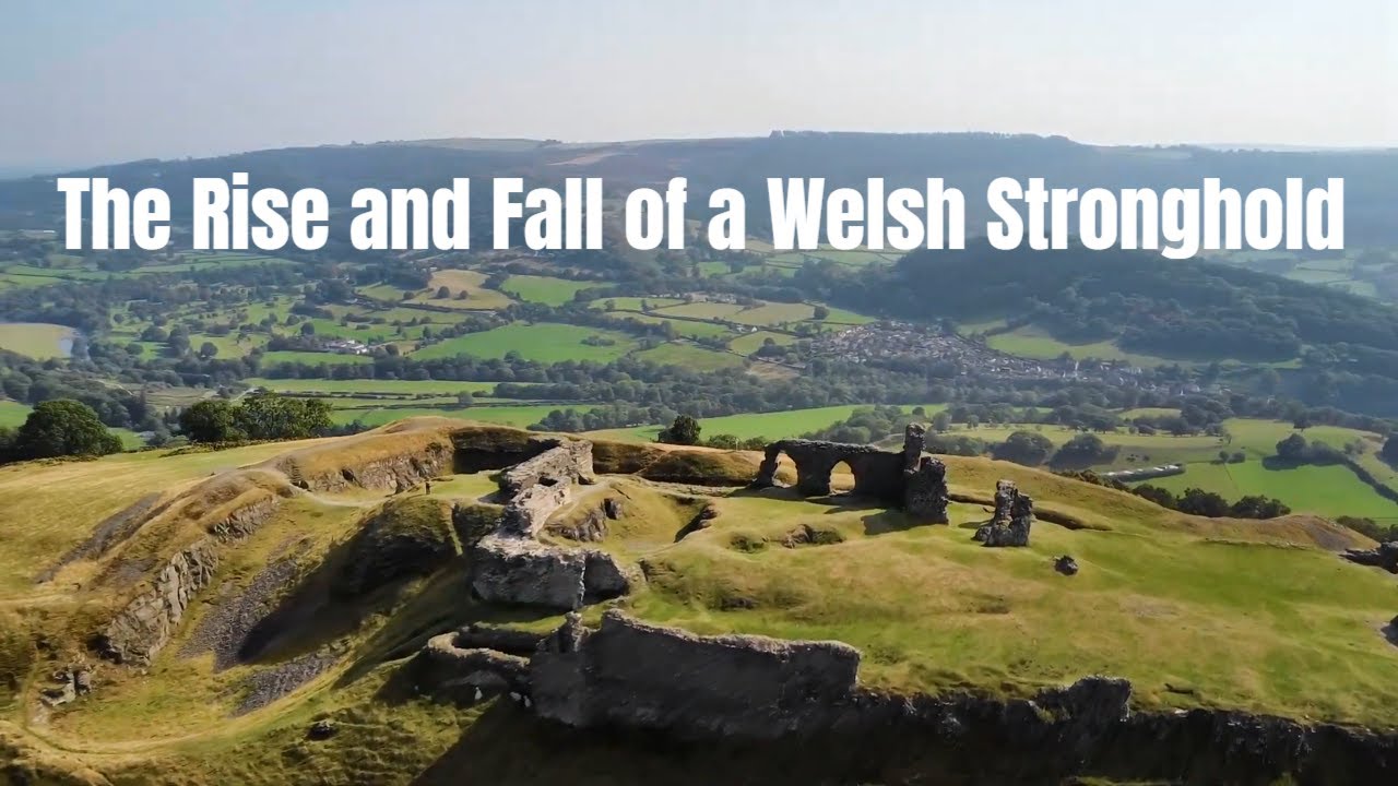 The Rise and Fall of a Welsh Stronghold - Castell Dinas Brân - Videos ...