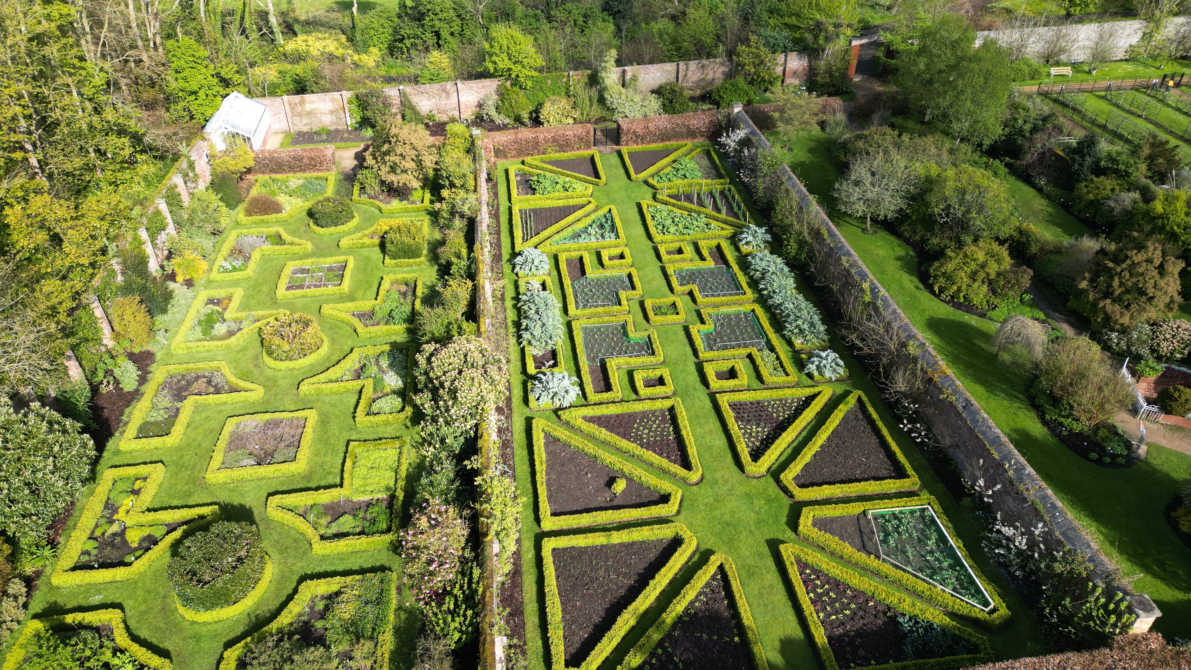 Ardgillan Castle Gardens, County Dublin - Photos by Drone - Grey Arrows ...