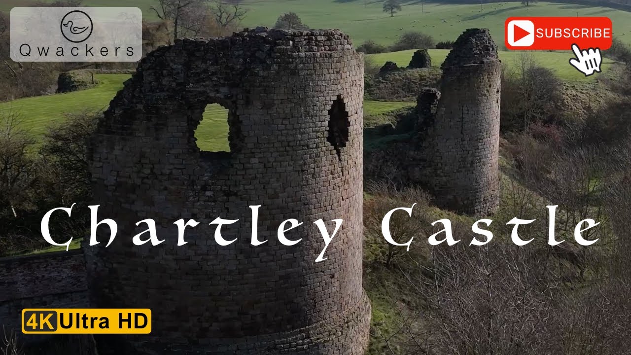 Chartley Castle my first Castle - Videos by Drone - Grey Arrows Drone ...