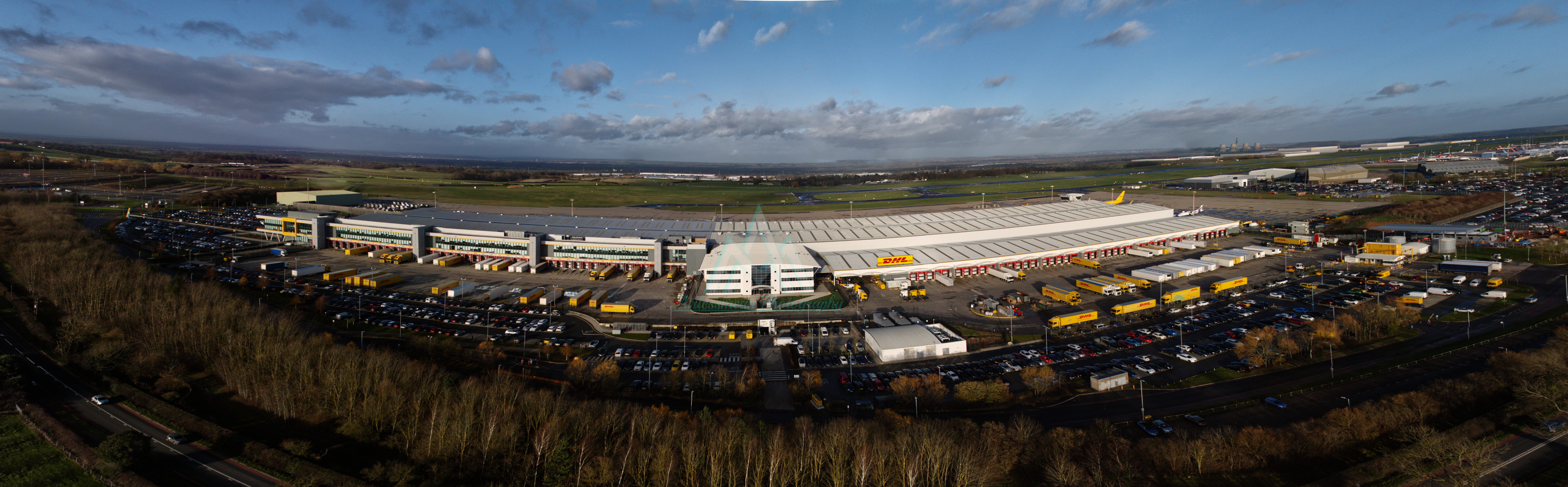 DHL Panorama - EMA - Photos by Drone - Grey Arrows Drone Club UK