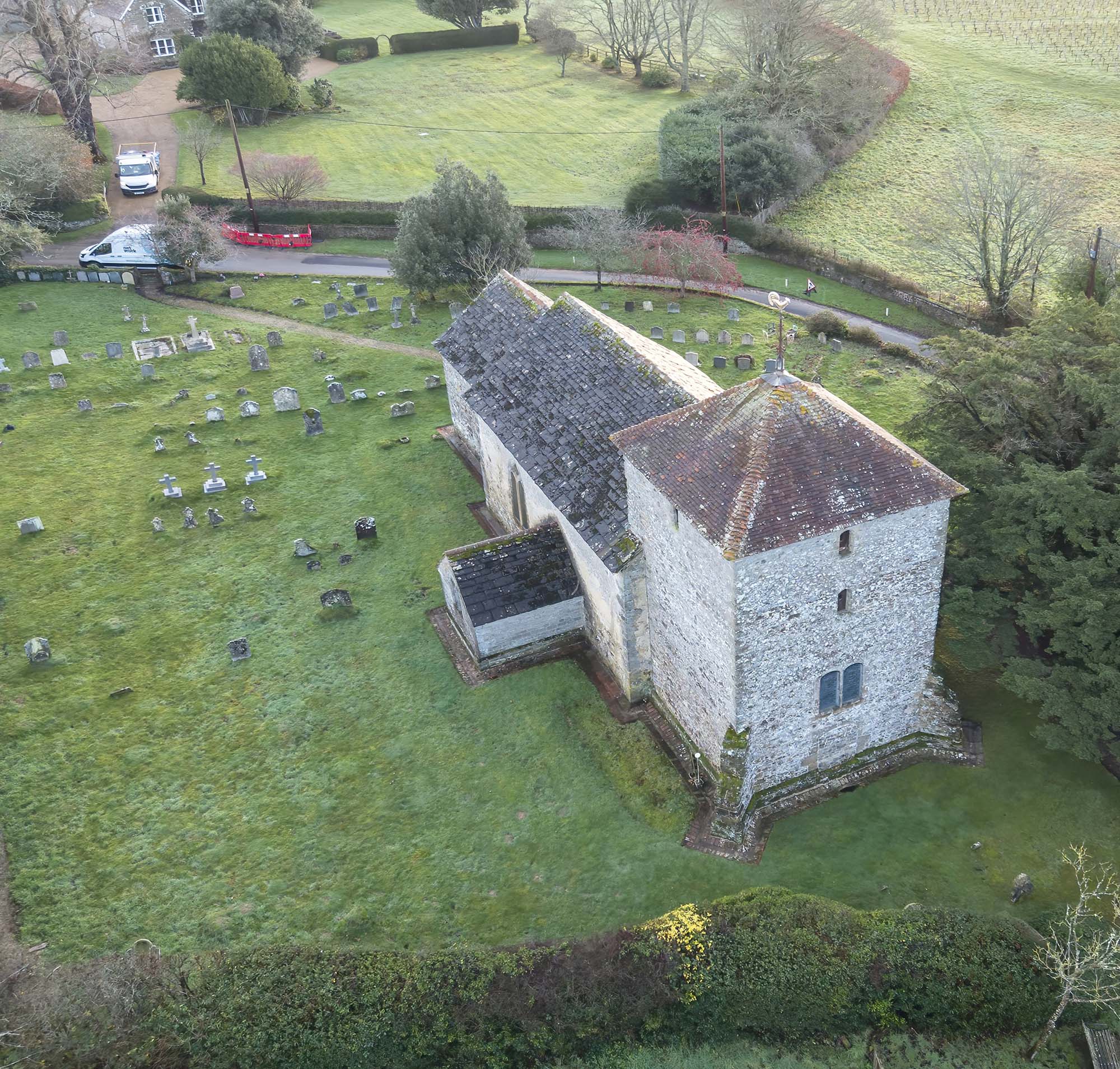 Stopham st Marys - Photos by Drone - Grey Arrows Drone Club UK
