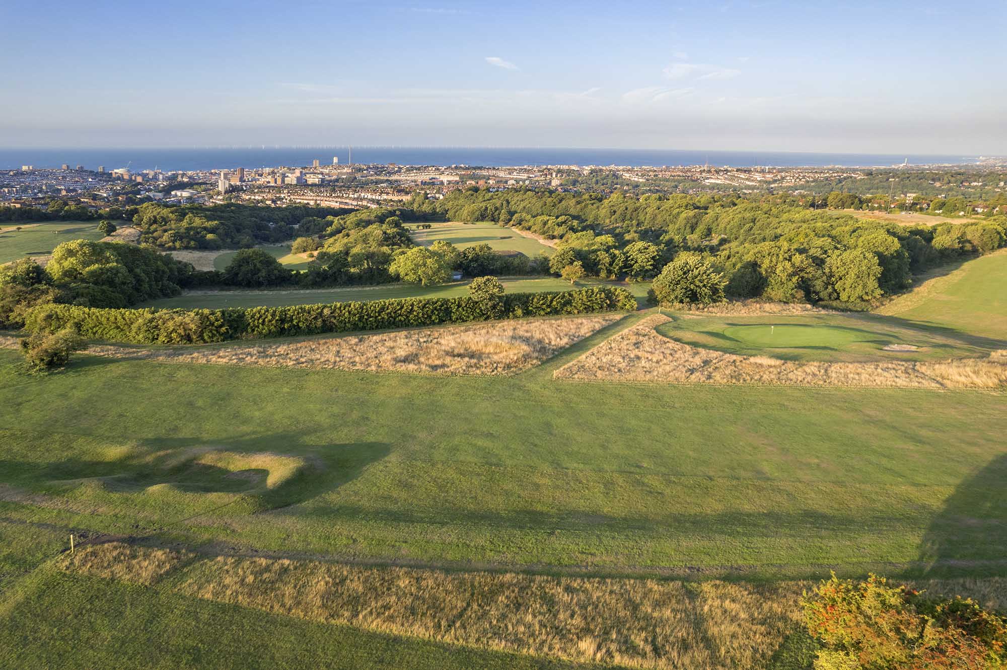 East beighton golf course - Photos by Drone - Grey Arrows Drone Club UK